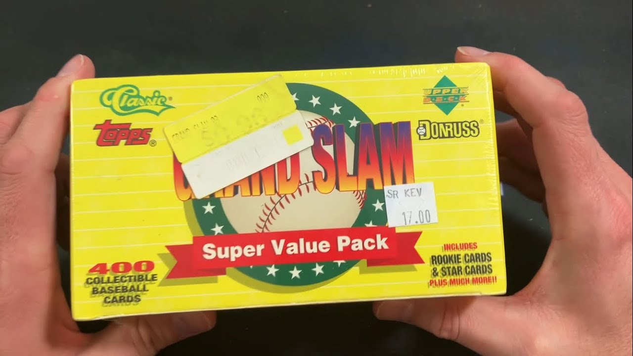 THE GRAND SLAM BASEBALL CARD VALUE BOX & MORE - Weekend Recap - YouTube