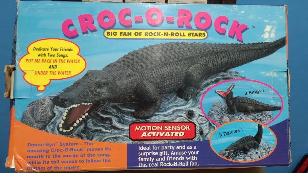 Croc o Rock the singing crocodile - YouTube