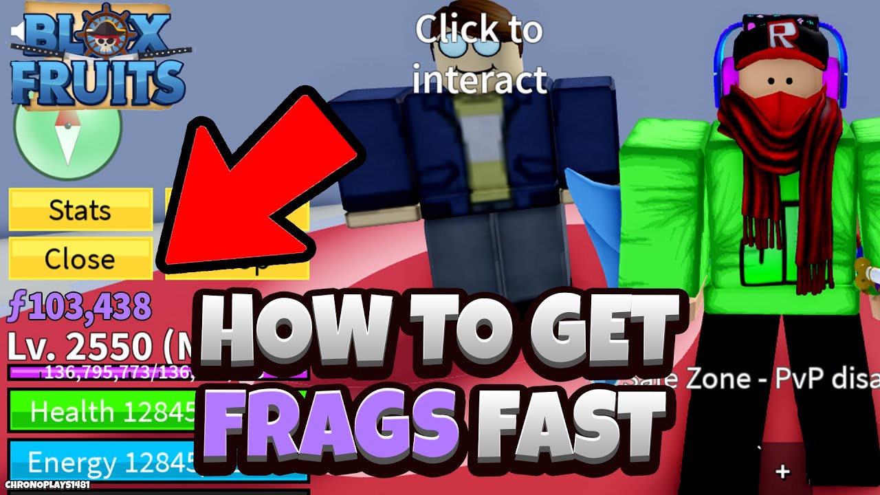How to get Fragments Fast (Latest Tutorial) (Blox Fruits) - YouTube