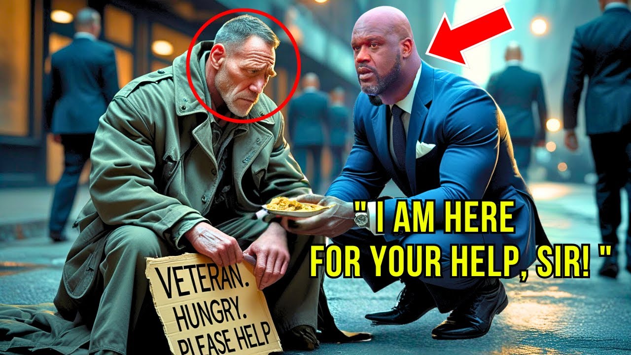 Big Shaq Helps a Veteran Begging for Food, Then Learns the Gut ...