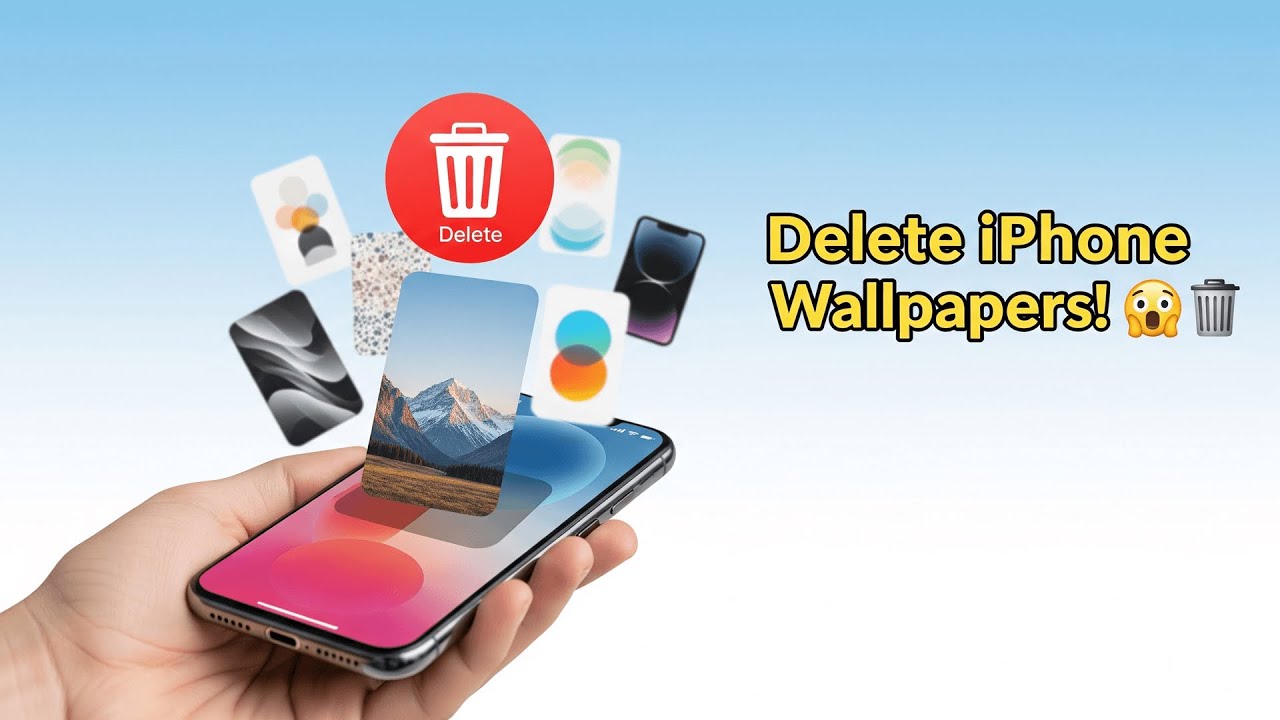 How to Delete Wallpapers on iPhone? | Quick Guide - YouTube