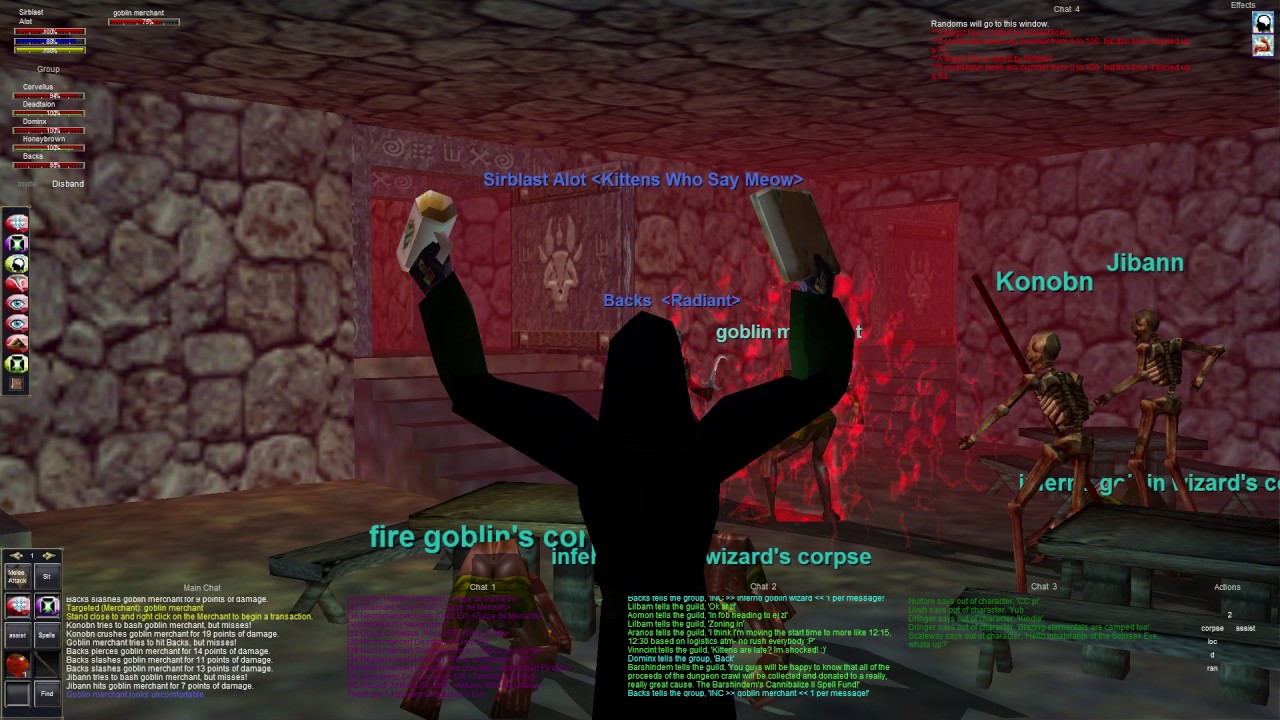 Everquest old school : Part 23 - Bar Group - Sol A - Erudite Wizard ...