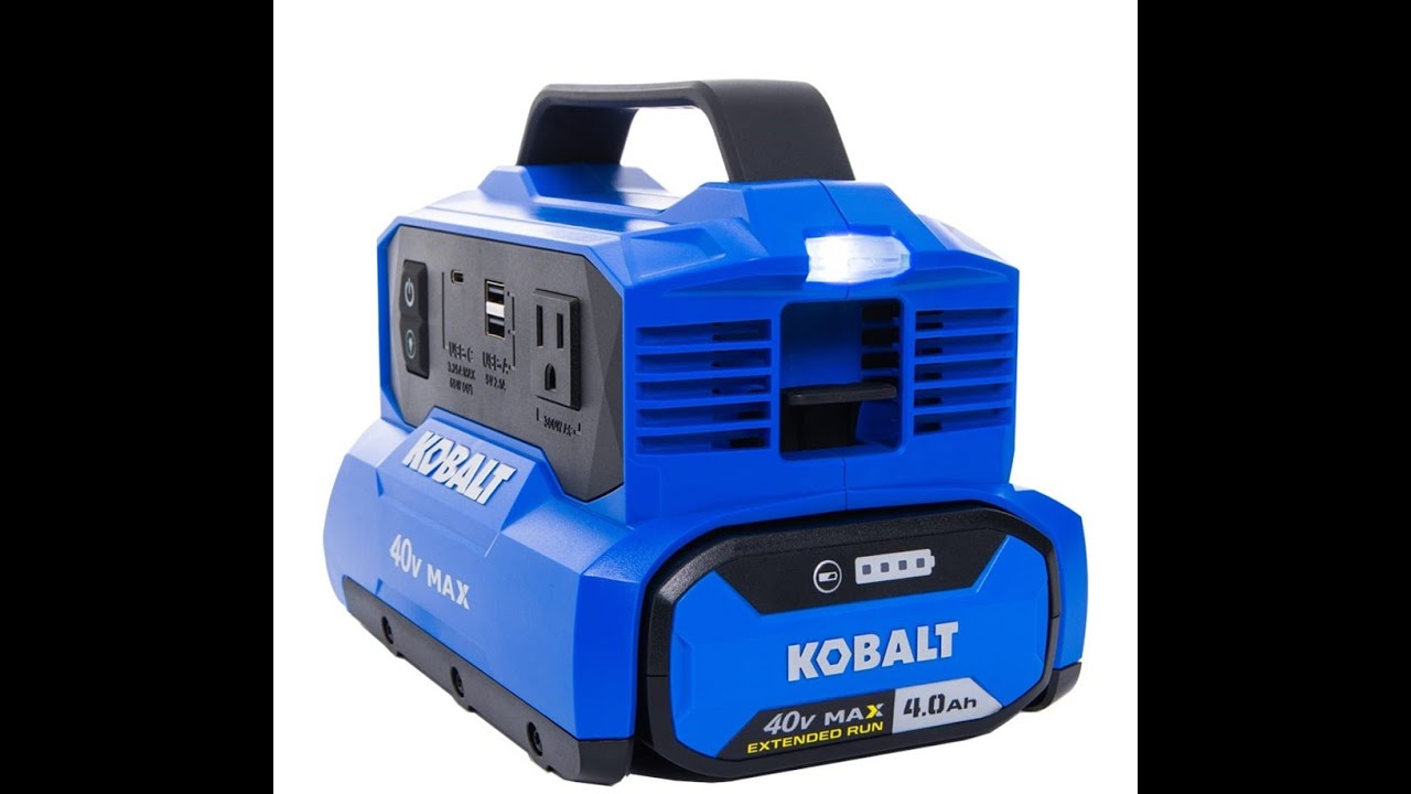 Kobalt's 40 V, 300 watt power inverter ( Review) - YouTube