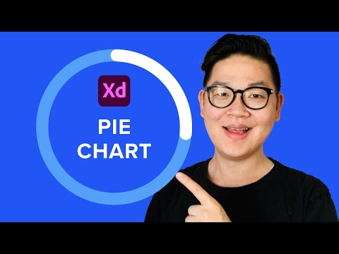 The Easiest Way to Create a Pie Chart in Adobe XD - YouTube