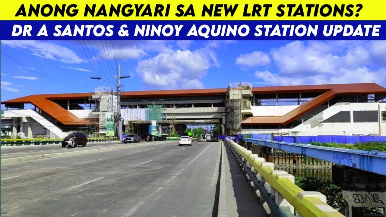 Lrt 1 New Stations Update - YouTube