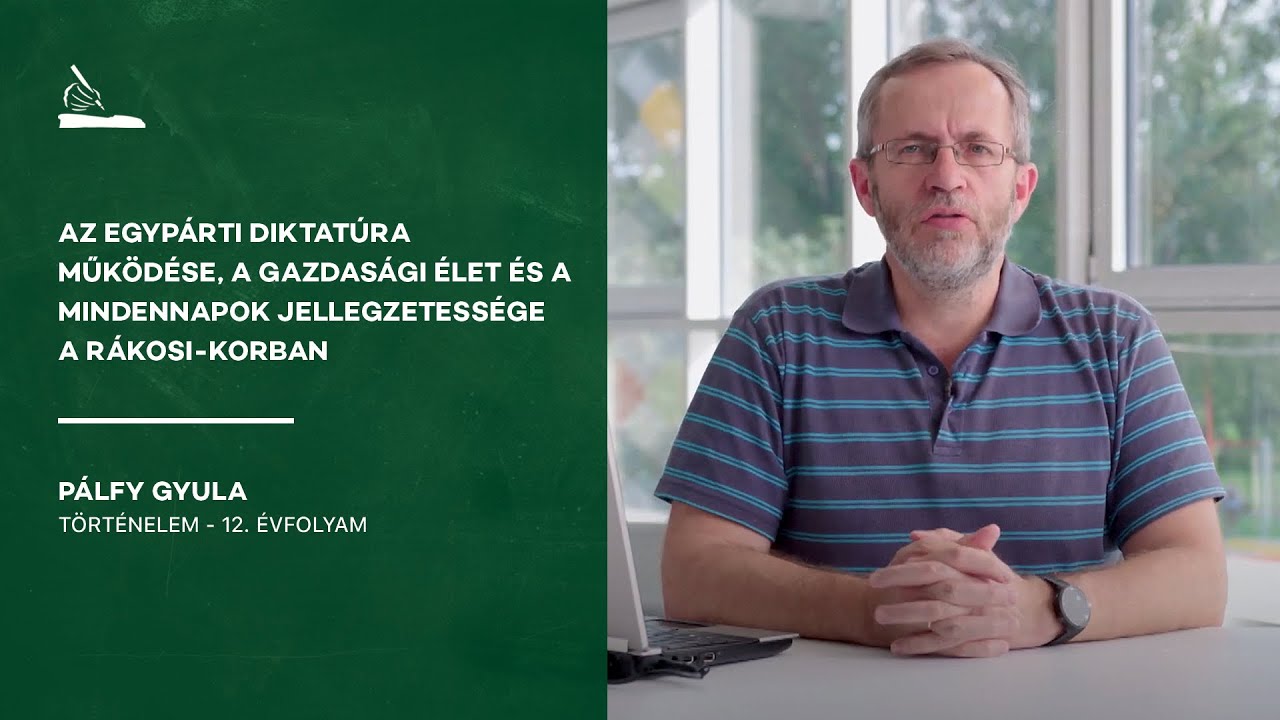 Az egypárti diktatúra működése, a gazdasági élet és a mindennapok a ...