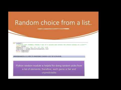 CSC 1024 Programming Principles Programming Project - A Master Mind Computer Game using Colors ...