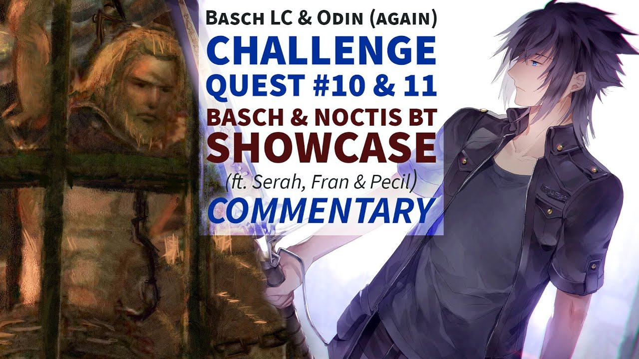 DFFOO GL Basch LC & Odin Challenge Quests (REVENGE ON ODIN!) - YouTube