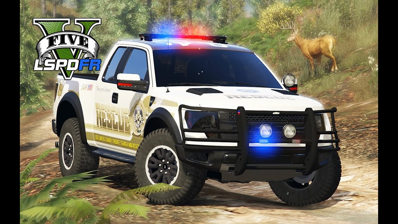 GTA 5 - LSPDFR Ep37 - Park Ranger SVT Raptor Patrol!! - YouTube