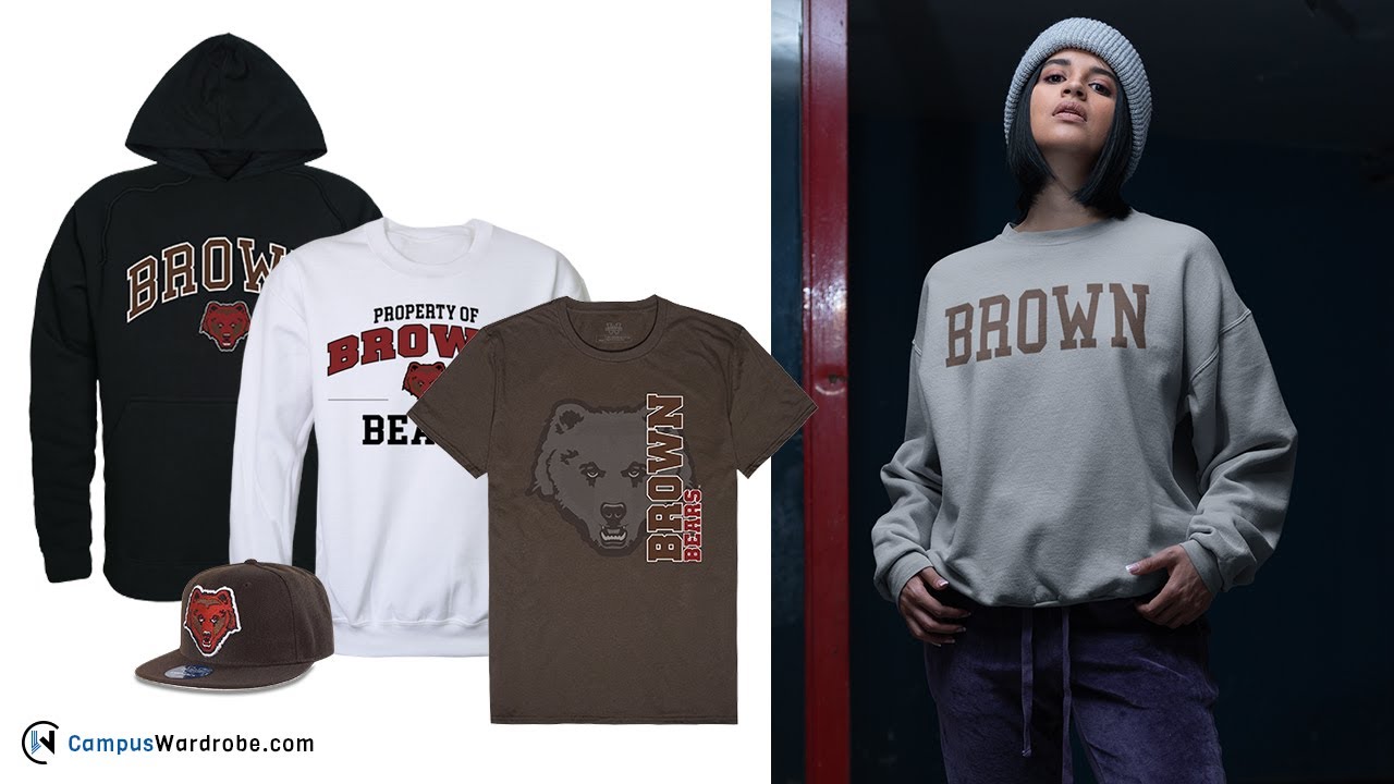 Brown University Bears NCAAT-shirts Hoodies Sweatshirts Hats Crewnecks ...