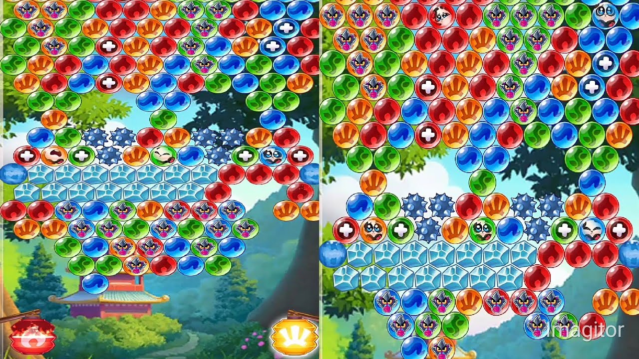 Beautiful Balls Challenge Game | Hard level Panda Pop 3D game | Offline ...