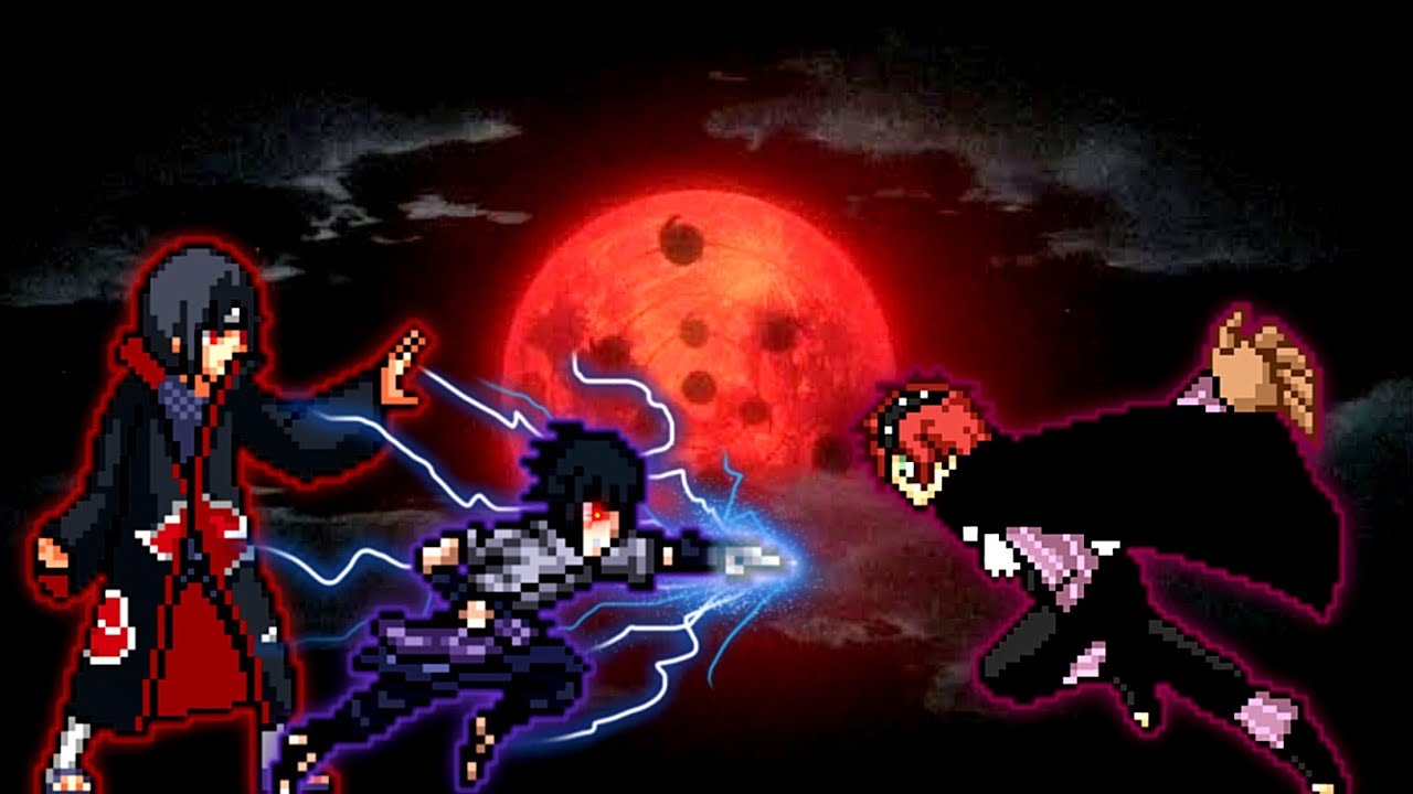 Sasuke Rinnegan V3 OP & Itachi S1 OP VS Code OP in Jumpforce Mugen ...