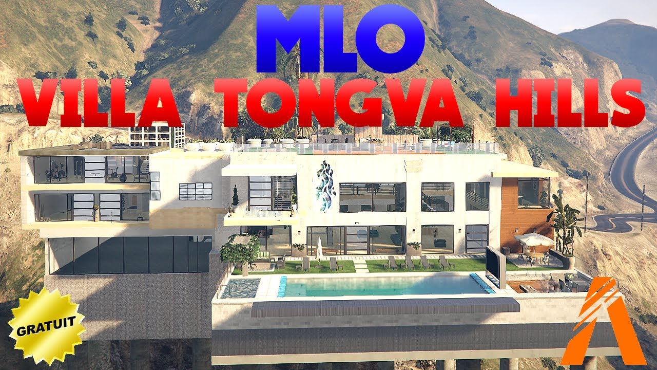 Fivem │ Mlo Villa Tongva Hills Gratuit │ Tuto Gta 5 Rp Youtube