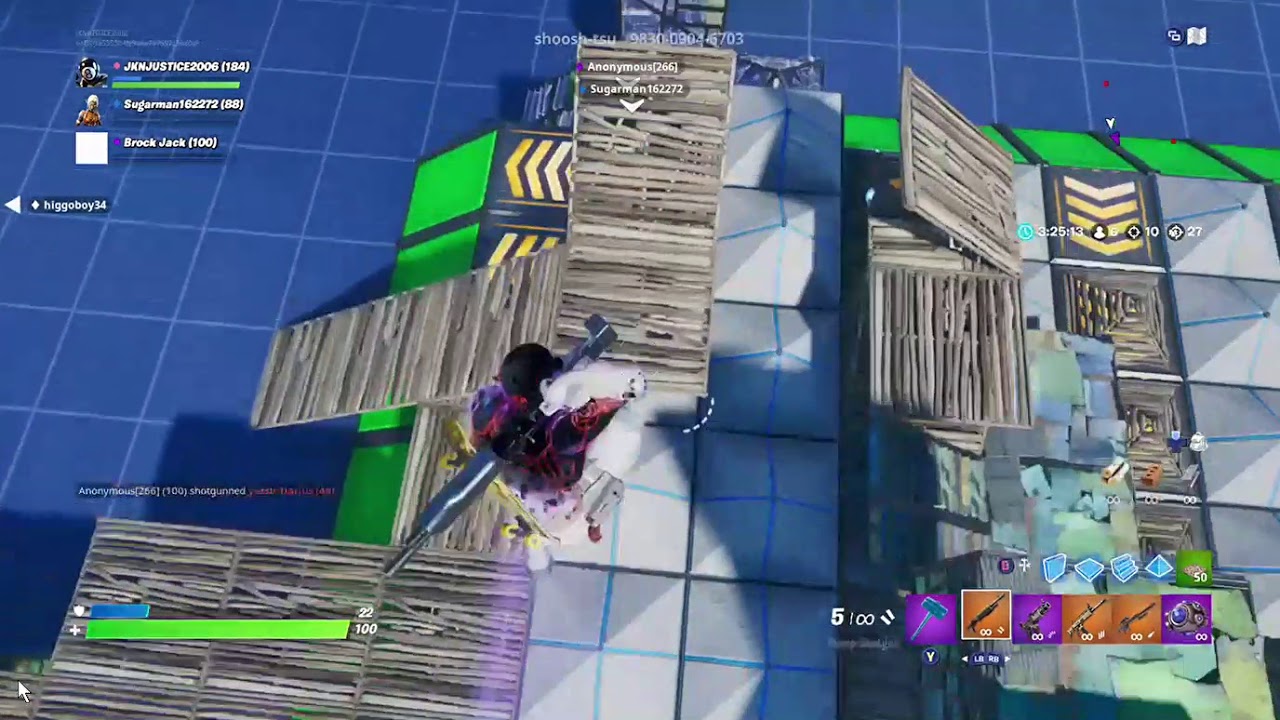 Hitting an insane shotgun shot in (Fortnite battle Royale) - YouTube