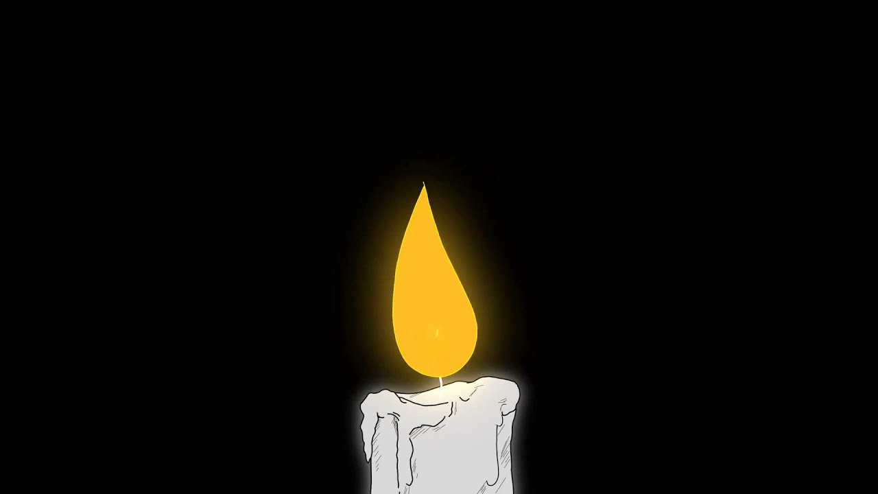 2D ANIMATION VFX - CANDLE - YouTube