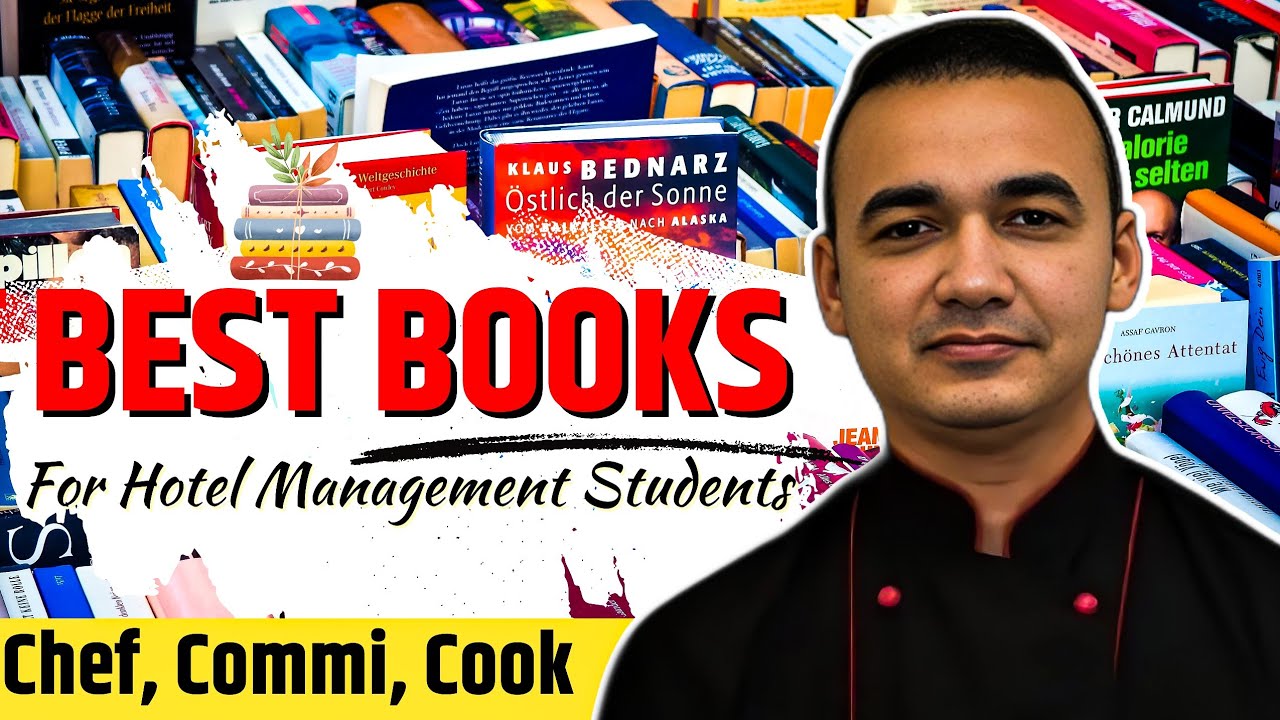 Best Books For Hotel Management Students | Books for Chef, Commi, Cook ...