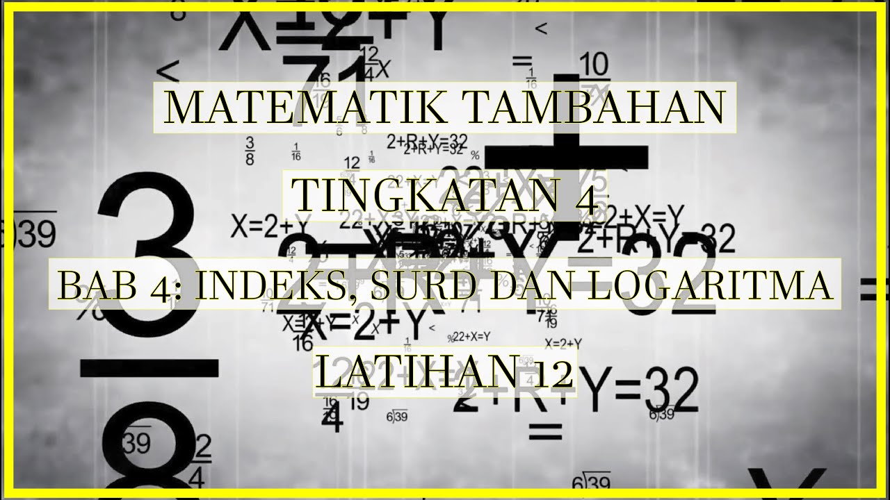 Adm F4 B4 Latihan 12 Youtube