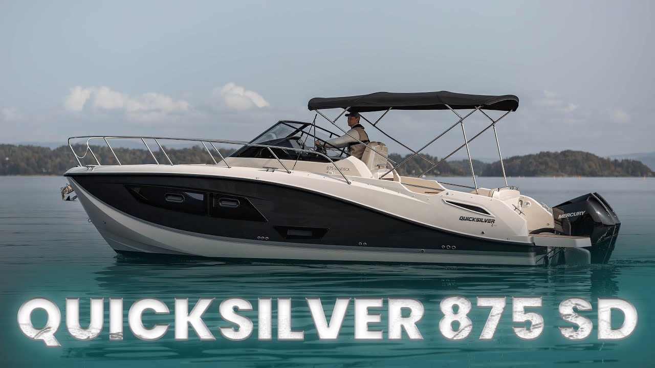Quicksilver 875 Sundeck | Walkthrough - YouTube