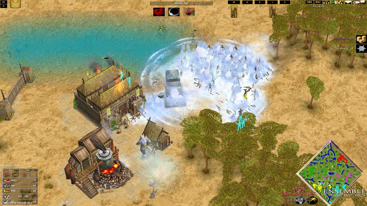 Age of Mythology Games, October 14th, 2022 - YouTube