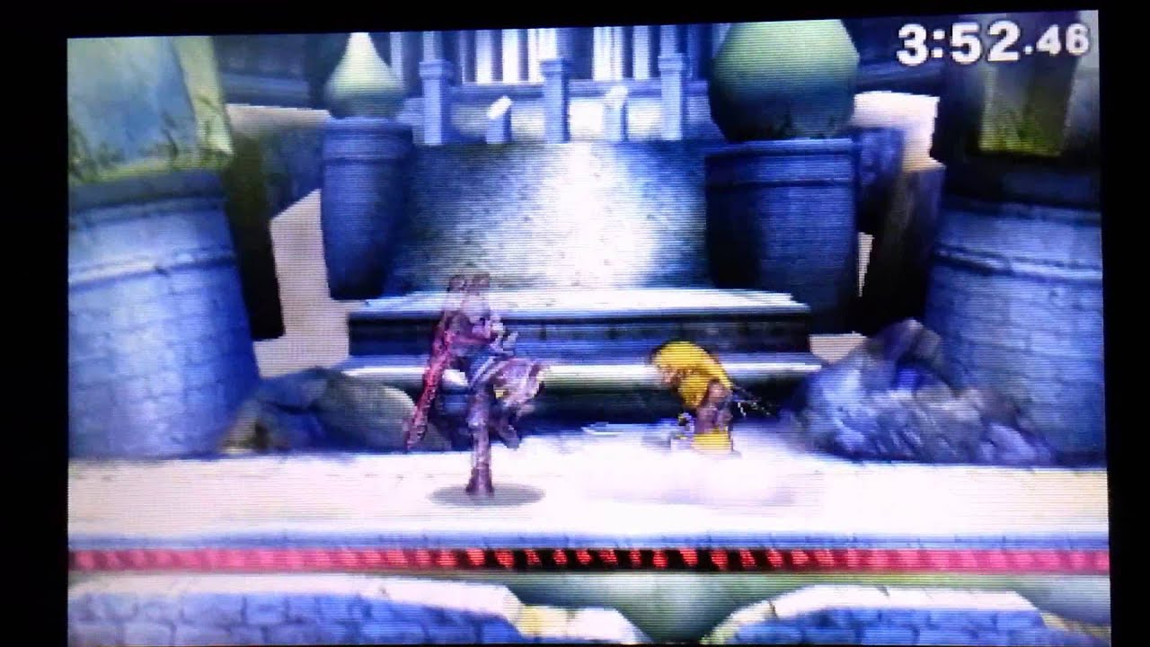 Smash4 3DS - FG Gameplay 047 - Link vs Shulk - YouTube