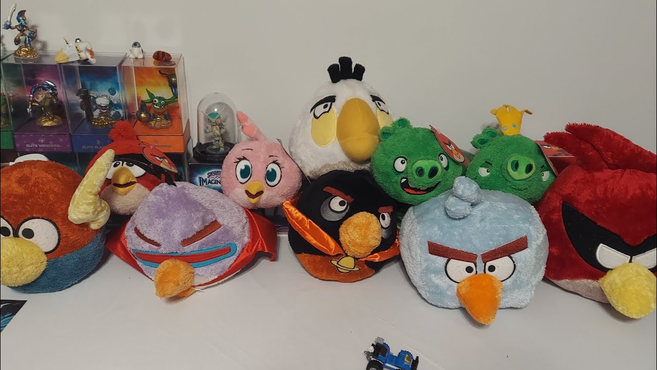 New Logonet and Changi Angry Birds plush Haul! - YouTube
