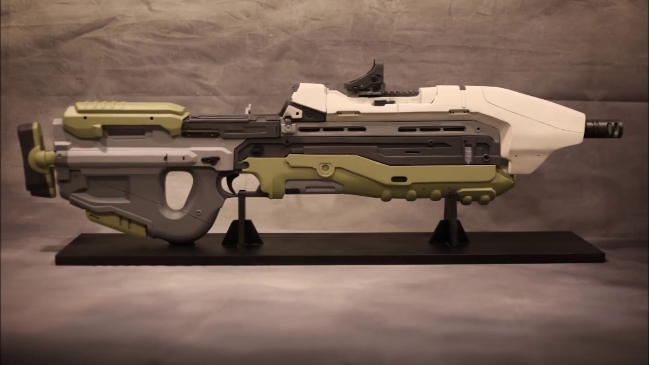 HALO 5: GUARDIAN ASSAULT RIFLE Replica - YouTube