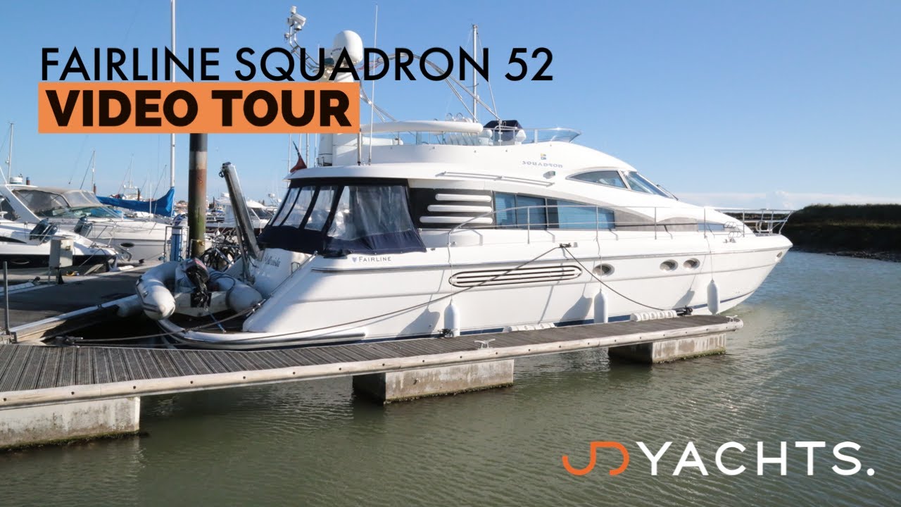 Fairline Squadron 52 - YouTube