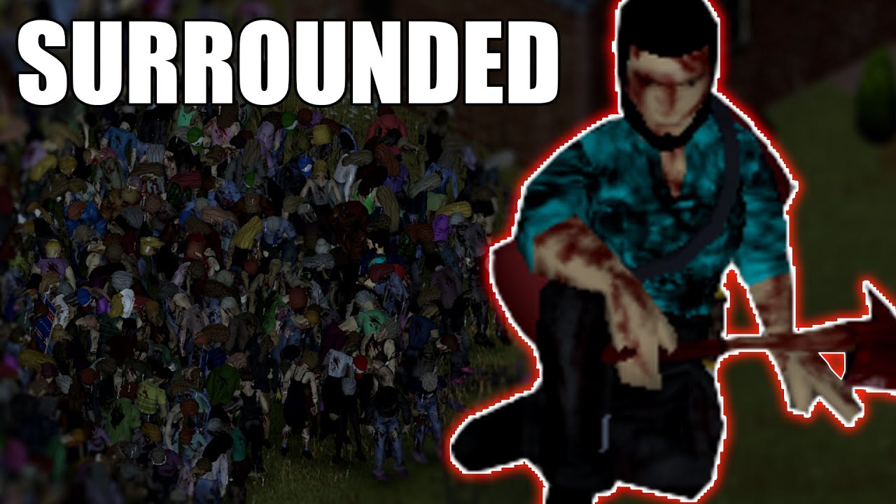 Getting Surrounded In 6 Months Later Challenge Finale | Project Zomboid ...