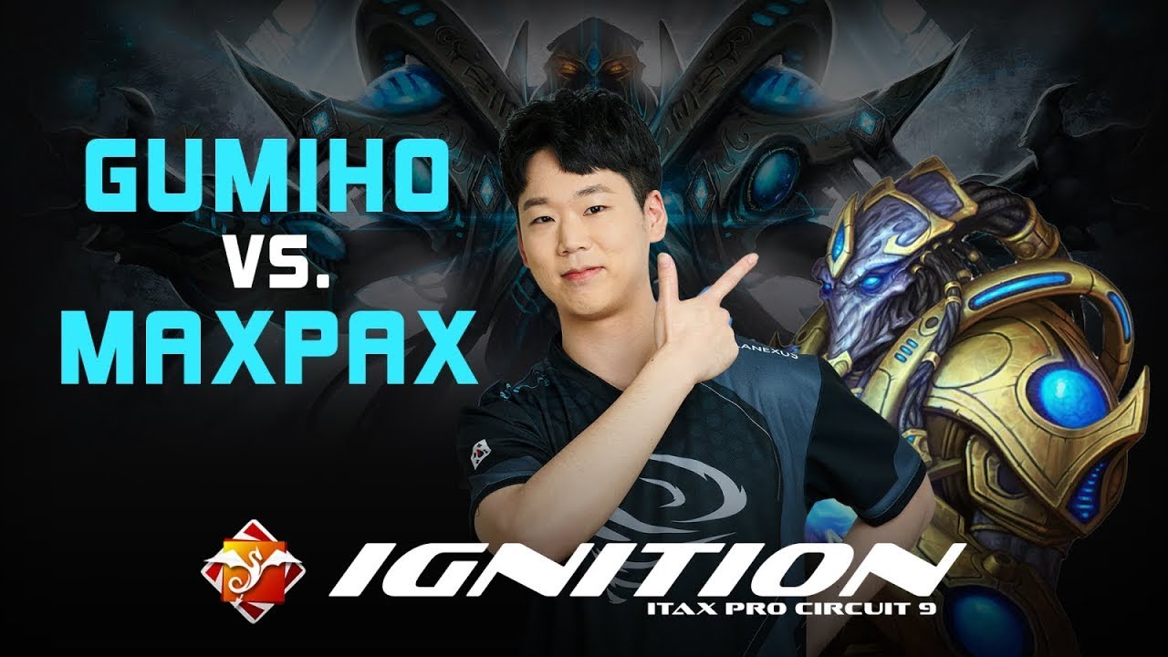 StarCraft 2 - Gumiho vs MaxPax / ITaX Pro Circuit 9 - YouTube