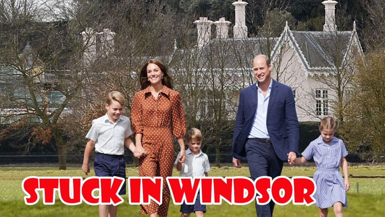 Prince William and Kate Middleton ‘stuck’ in ‘cramped’ Windsor home ...