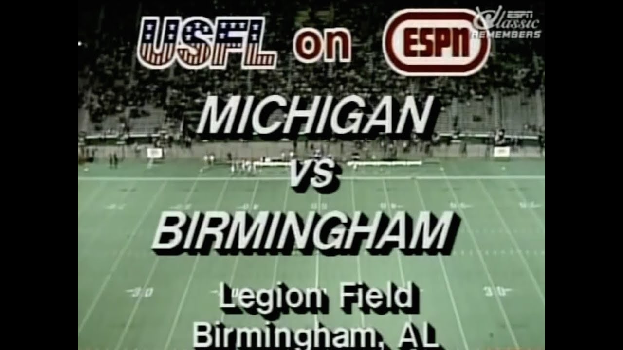 1983 USFL Week 1 - Panthers vs Stallions - YouTube