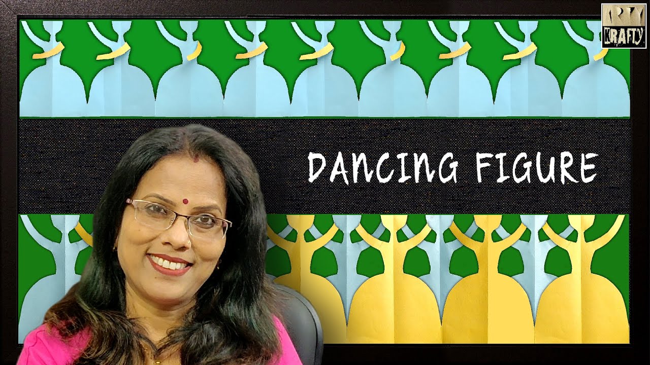 Dancing Figure Design for Bulletin Board Border | Two - Minutes Design ...