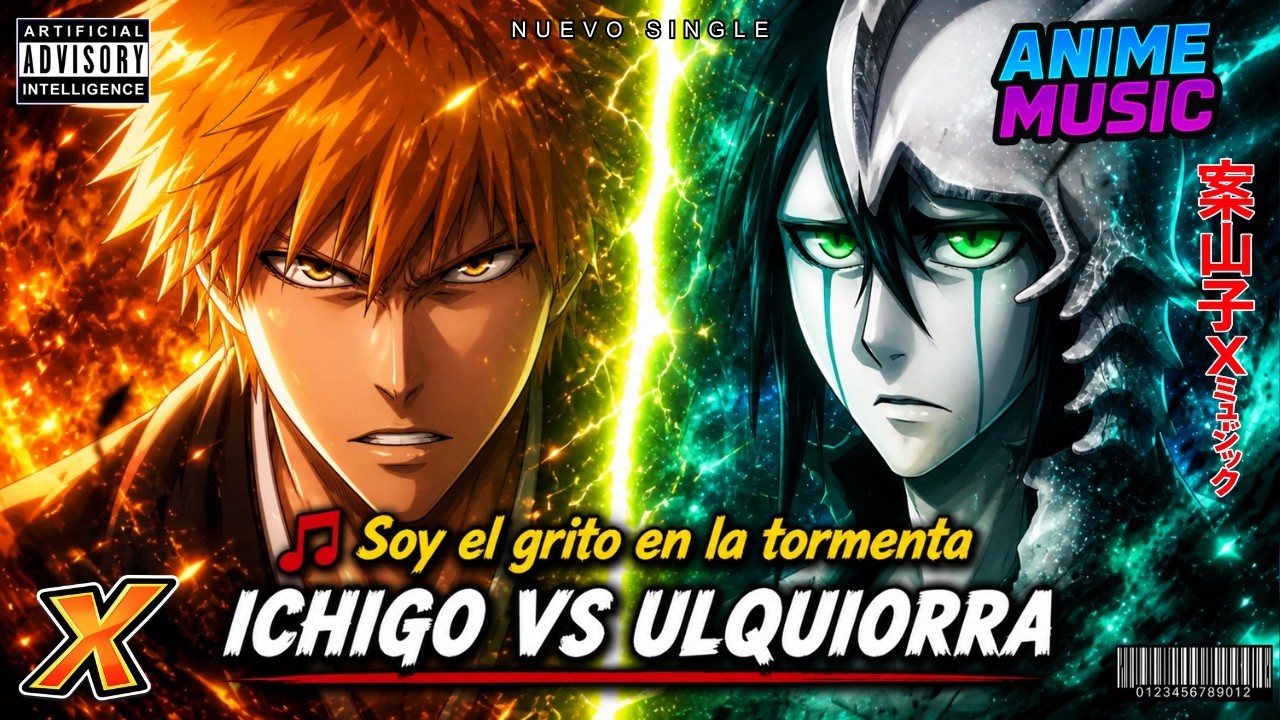 🎧 Ichigo Kurosaki ⚔️ Ulquiorra Cifer 🎵 Soy el grito en la tormenta | BLEACH