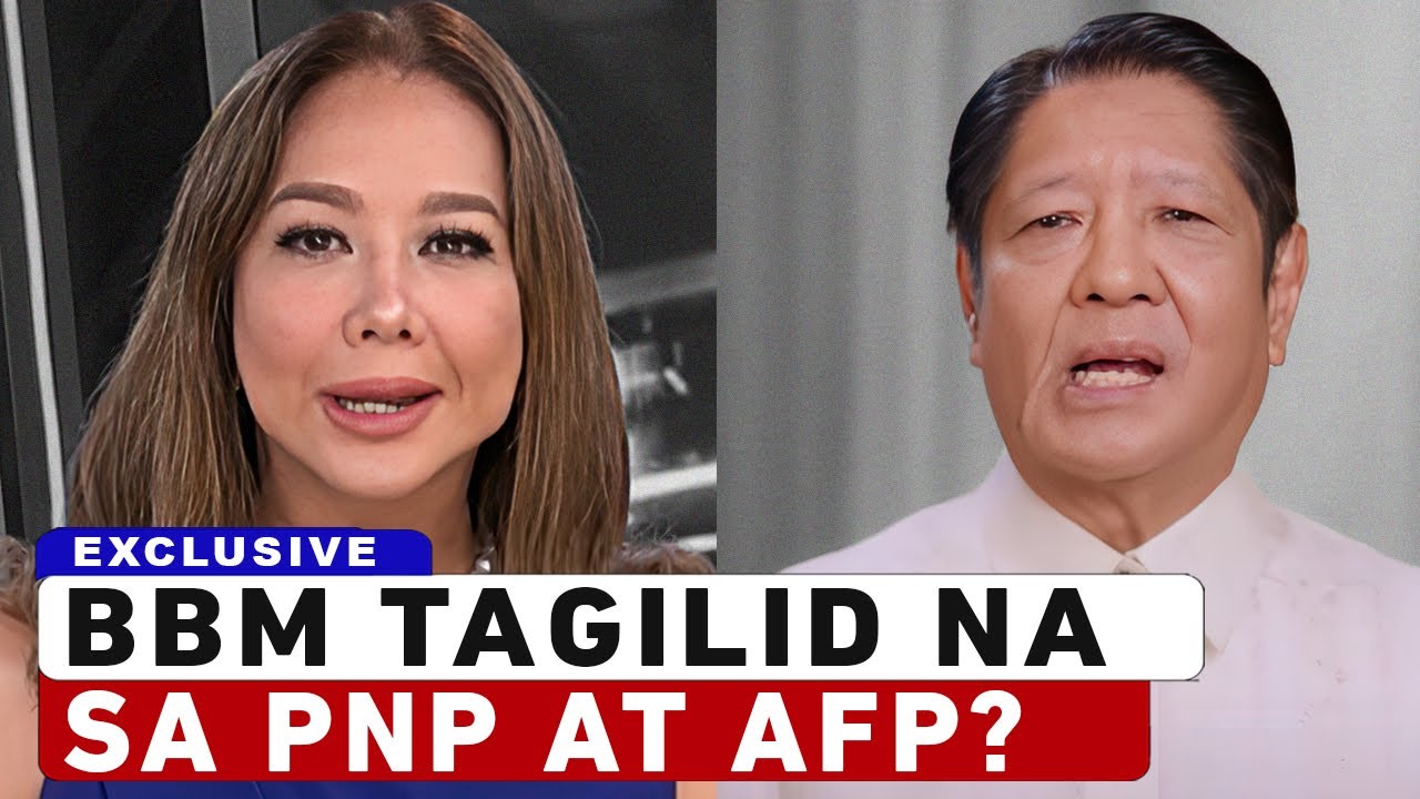 BBM Tagilid na sa AFP at PNP? - YouTube