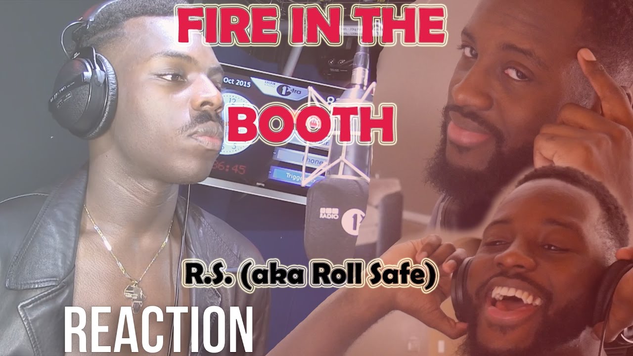 Fire In The Booth – R.S. (aka Roll Safe) Reaction Video 😂😂😂 - YouTube
