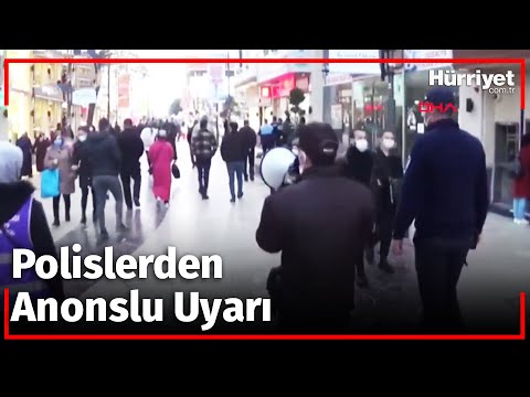 Ordu'da Polislerden Anonslu Uyarı! \