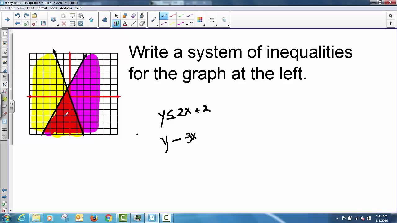 Write System Of Inequalities YouTube Write System Of Inequalities YouTube