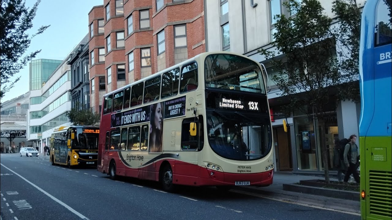 FRV - B&H Route 13X | Eastbourne Pier - Brighton (via Beachy Head ...