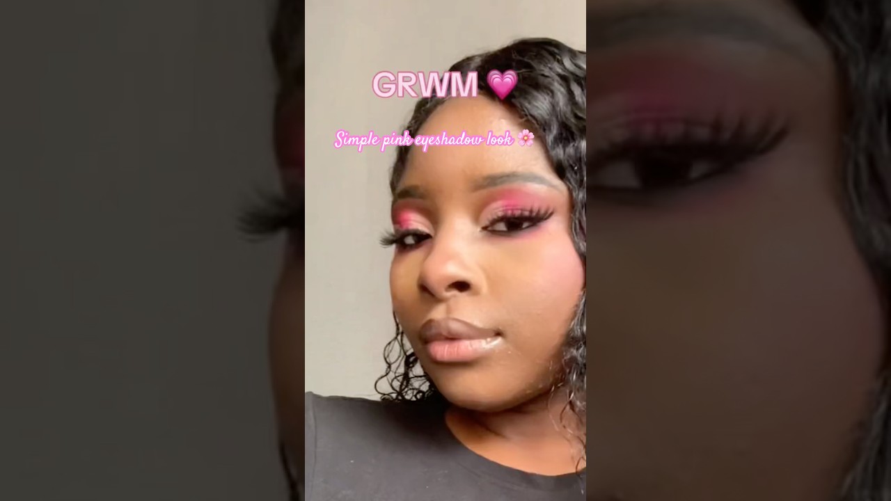 STEP BY STEP SIMPLE PINK EYESHADOW TUTORIAL 🌸 what do you think? # ...