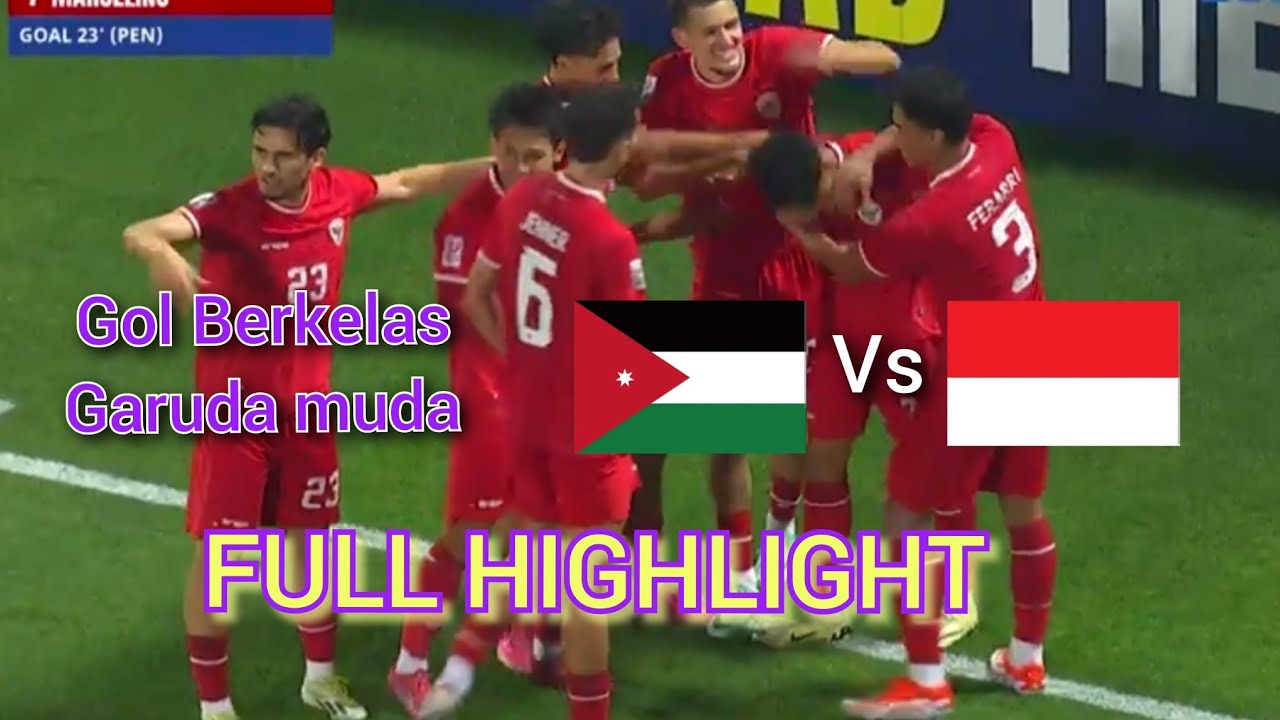 🔴 HIGHLIGHT! Jordan (1) vs (4) Indonesia | AFC U 23 ASIAN CUP QATAR ...