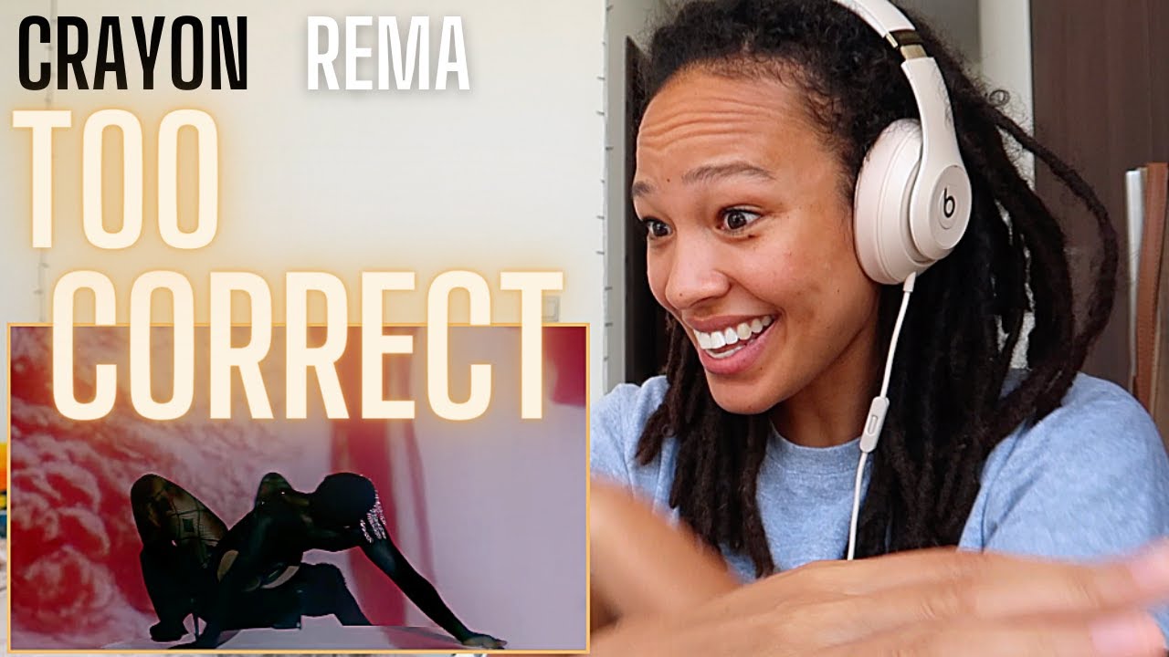 American in Dubai REACTING to: 🇳🇬Crayon ft. Rema - Too Correct ...