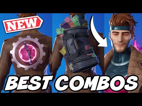 BEST COMBOS FOR *NEW* GAMBIT SKIN (ROGUE & GAMBIT BUNDLE)! - Fortnite ...