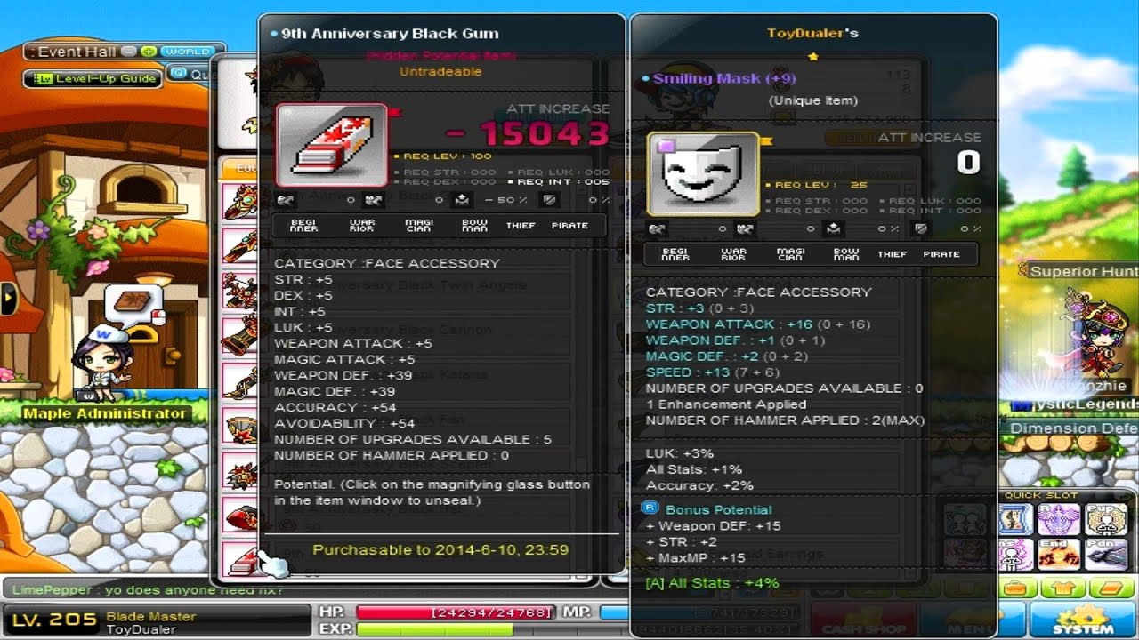 Maplestory 9th Anniversary Coin Shop - YouTube