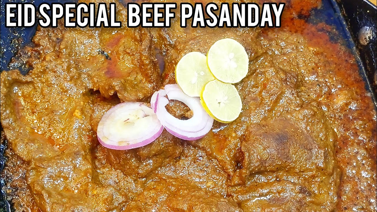 Beef Pasanday Masala Recipe | Eid recipe | Beef recipes | Behari ...