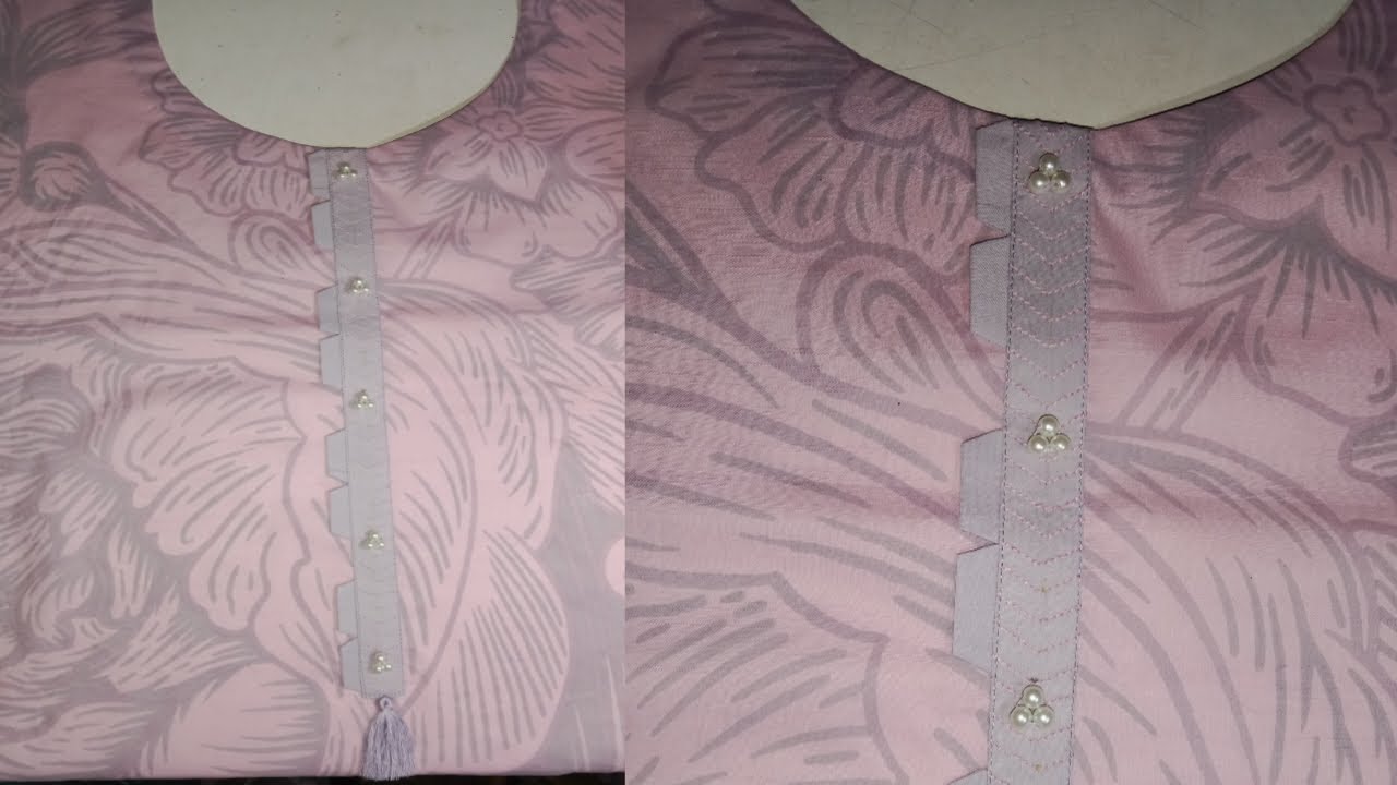 Simple beautiful patti neck design cutting and stitching || new neck ...