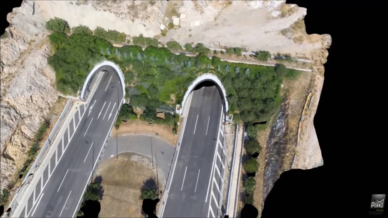 3D Scan of a Tunnel Portal - YouTube