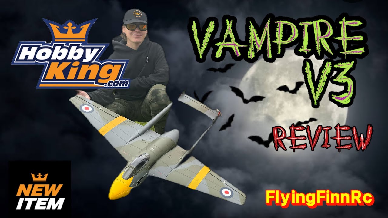 New Hobbyking Vampire V3 review - YouTube