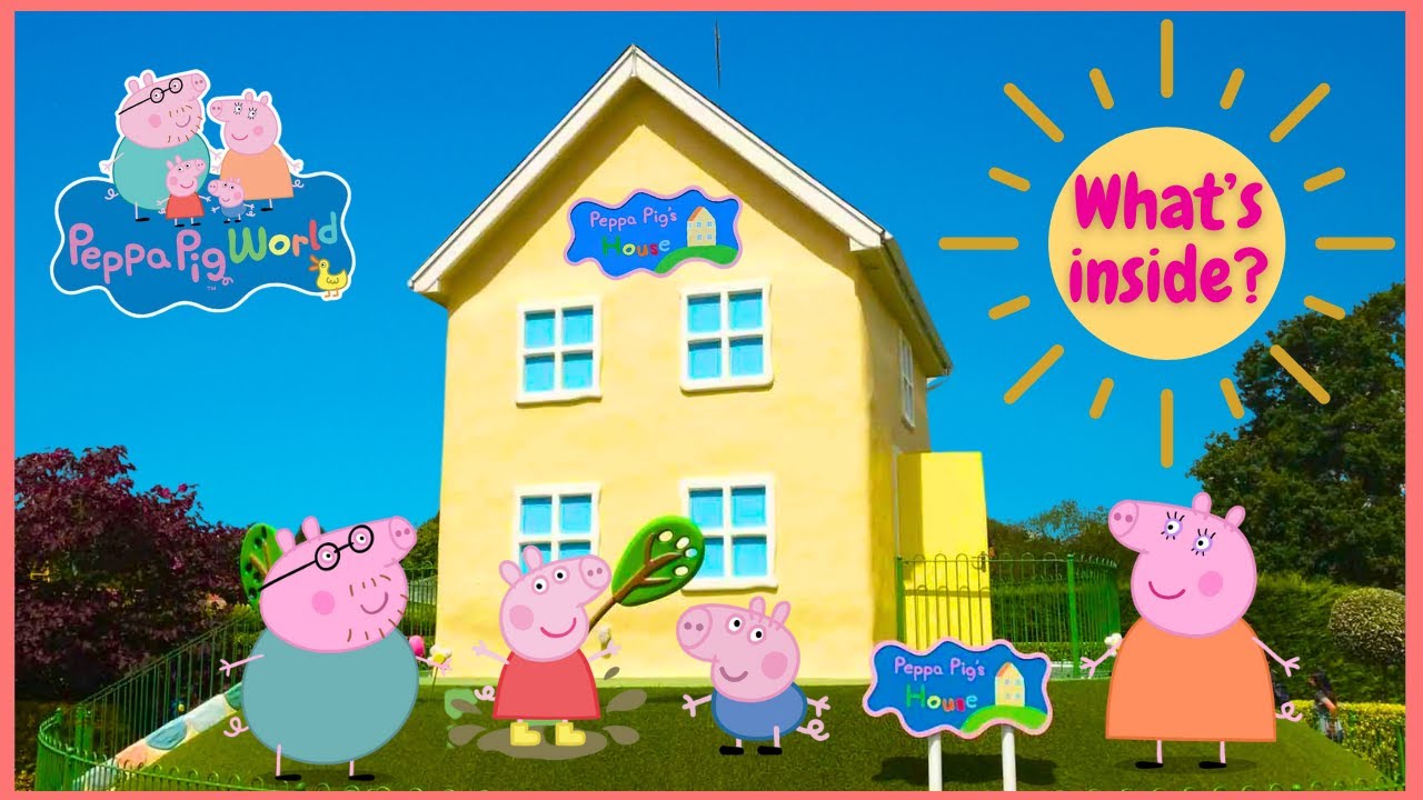 Peek Inside Peppa Pig's Cozy Home at Paulton's Park - YouTube