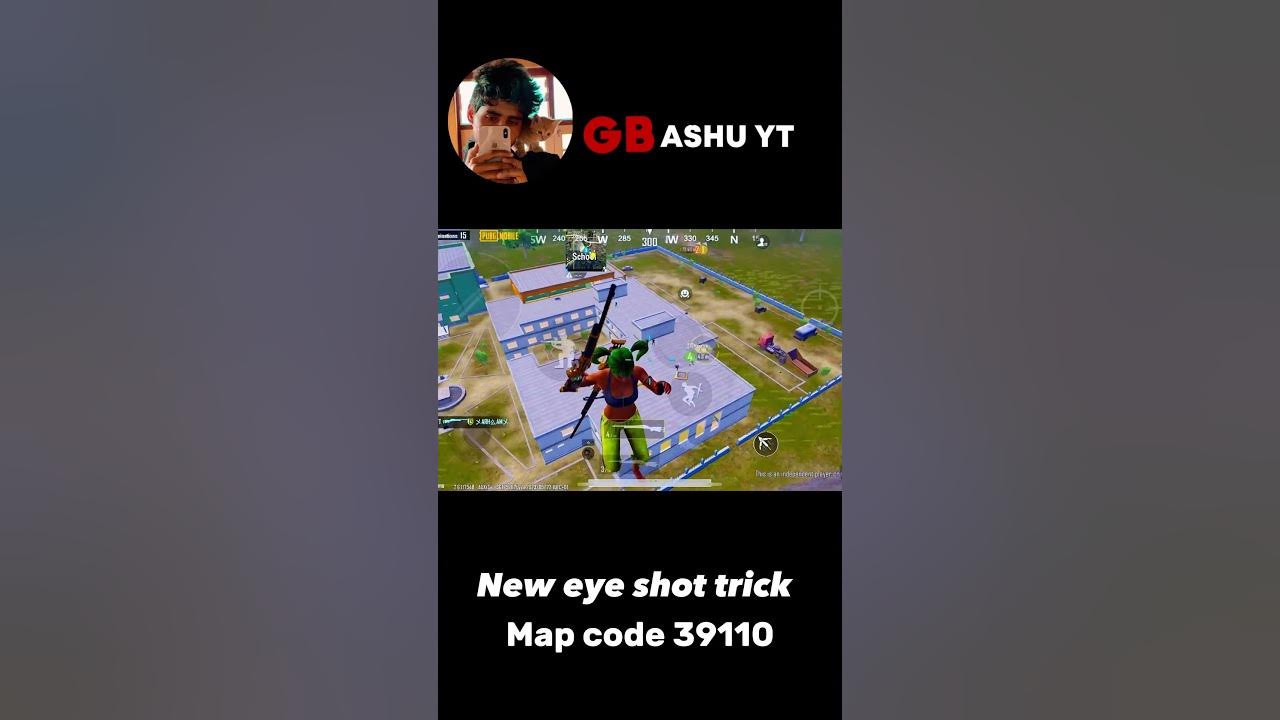 Pubg mobile eye shot trick || pubg eye shot setting || bgmi eye shot trick #shorts # ...