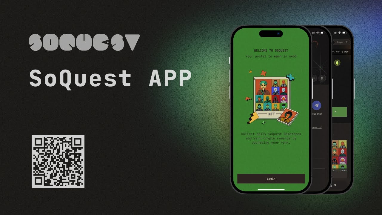 SoQuest App - Earn Rewards & Build Your Web3 Identities - YouTube